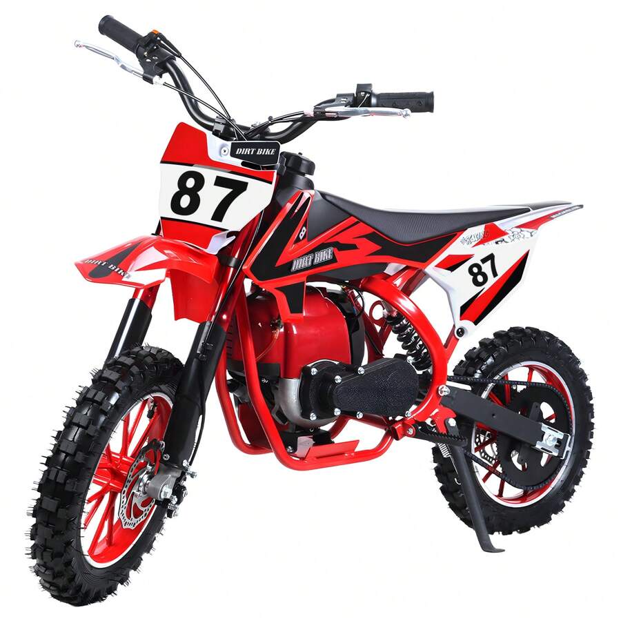 AYYUFE 49cc Dirt Bike, Gas Power Motocross, Beach Off Road Mini Motorcycle, Pocket Motorbike ...