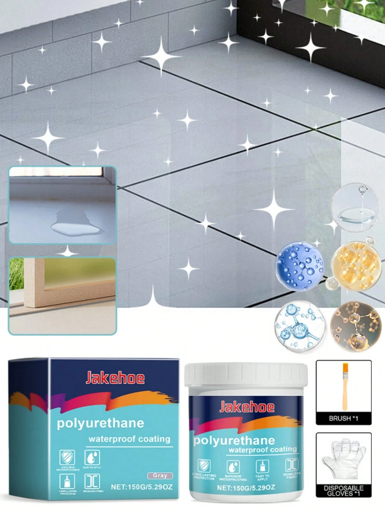 1/2 pezzi Sigillante impermeabile, per bagno, tetto, finestre ...