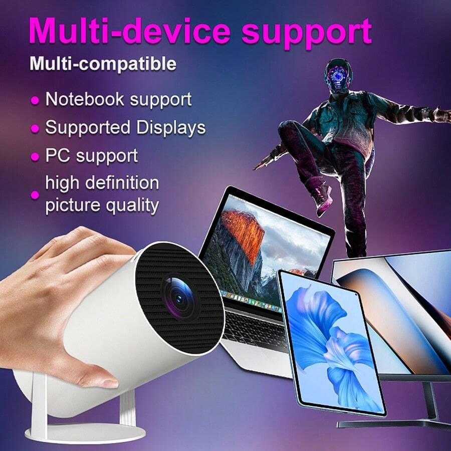 The Latest High-Definition Smart Projector In 2025, Powered By The ...