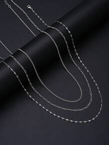 17KM 3pcs Simple Chain Waist Chain For Women, Perfect For Daily Wear ...
