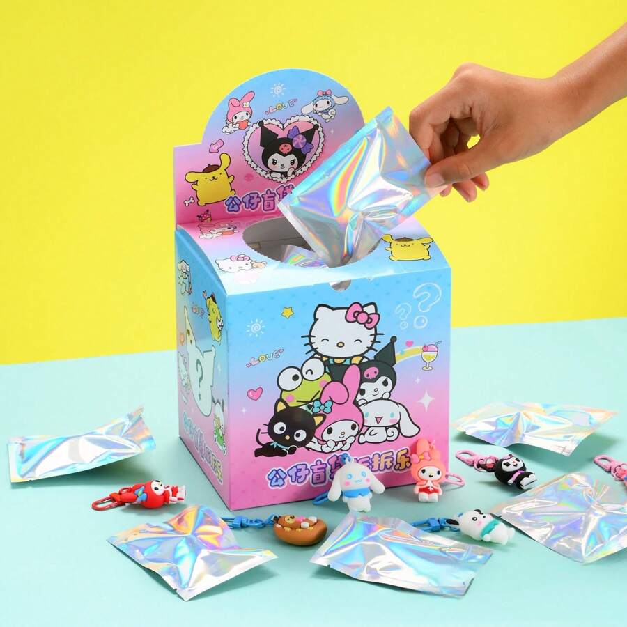 Sanrio Sanrio Cartoon Blind Bag Charms, Cute Hello Kitty Keychains ...