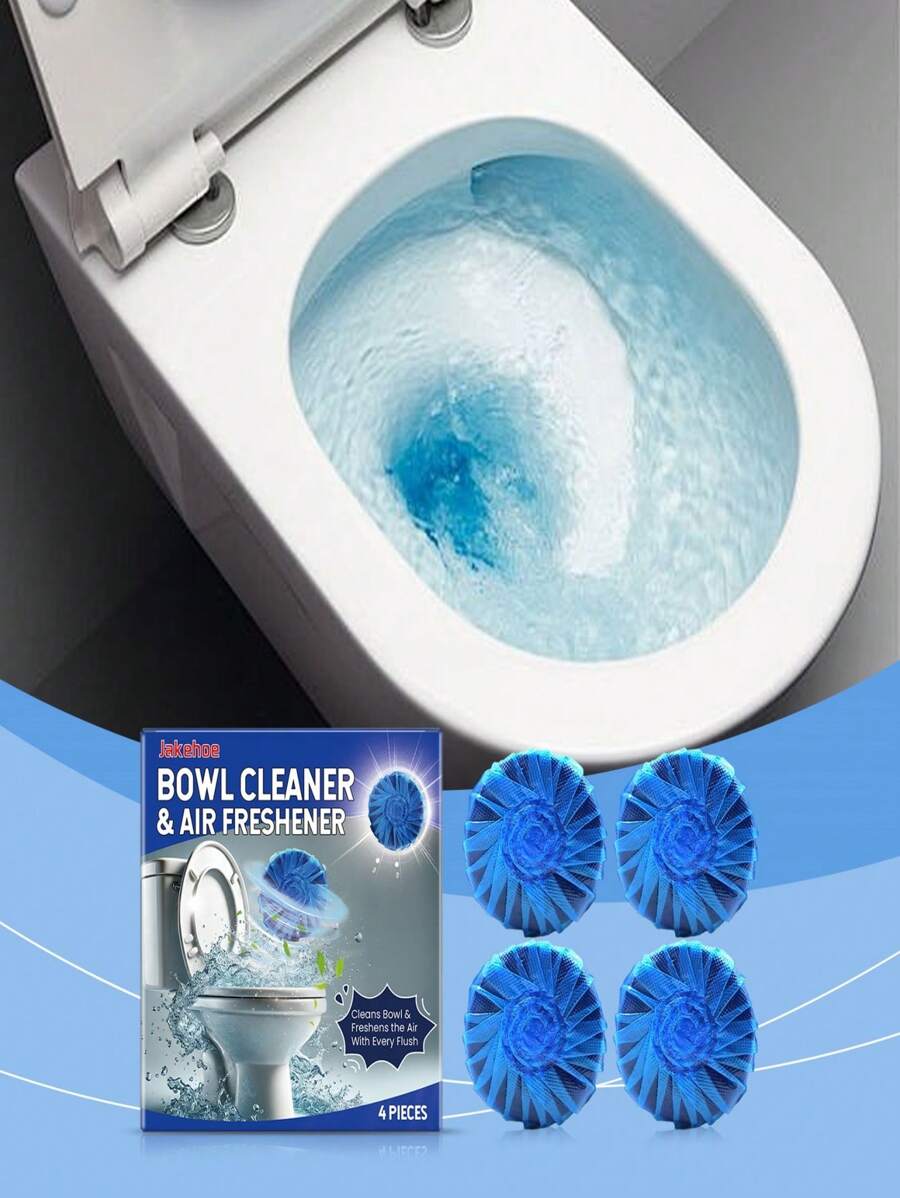 4PIECES Toilet Cleaning Block, Suitable For Home Use, Hotel Bathroom ...