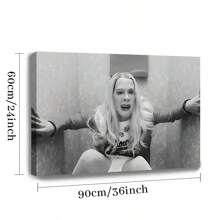 1 Pc Framed White Chicks Bathroom Wall Art Canvas Poster Painting Wall ...