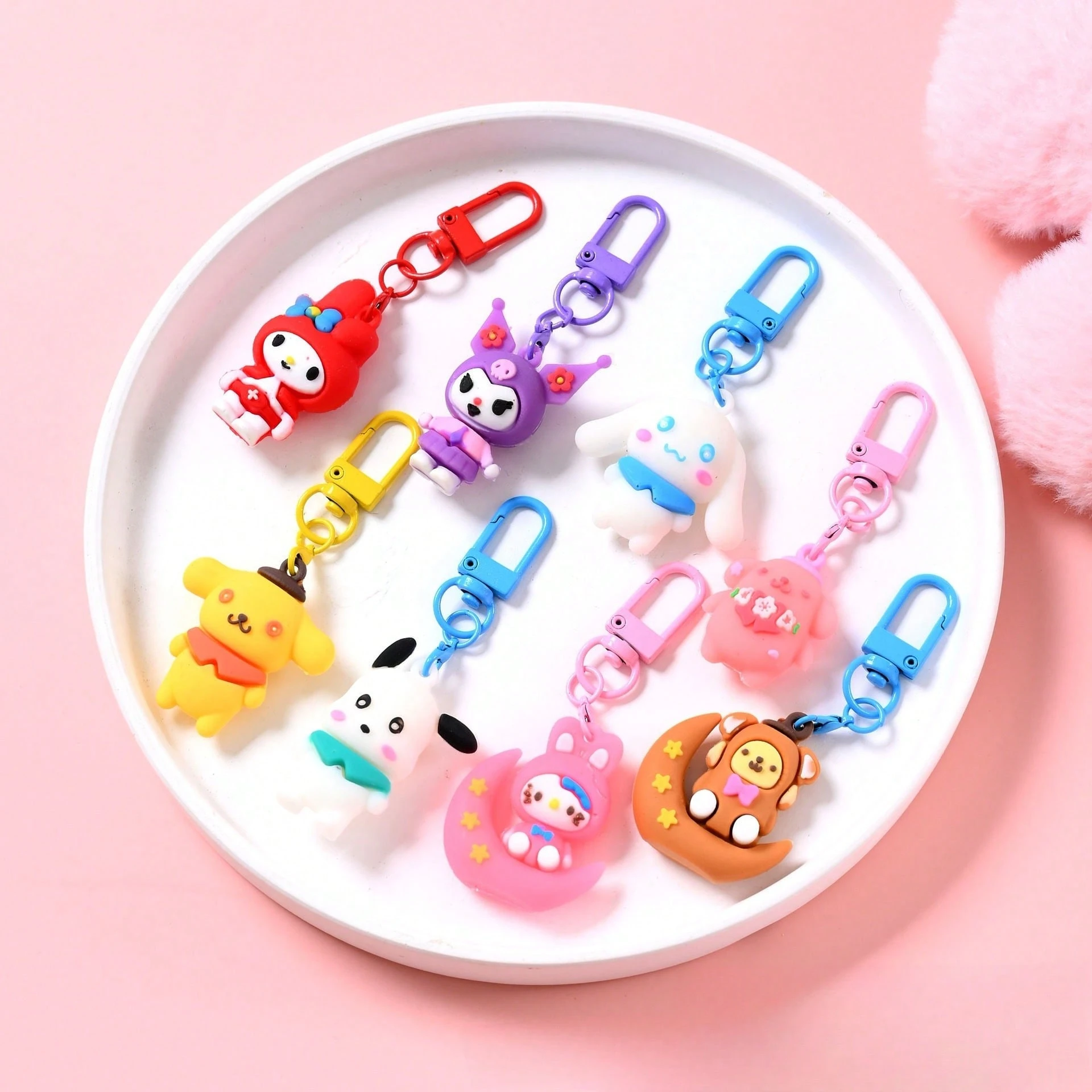Sanrio Sanrio Cartoon Blind Bag Charms, Cute Hello Kitty Keychains ...