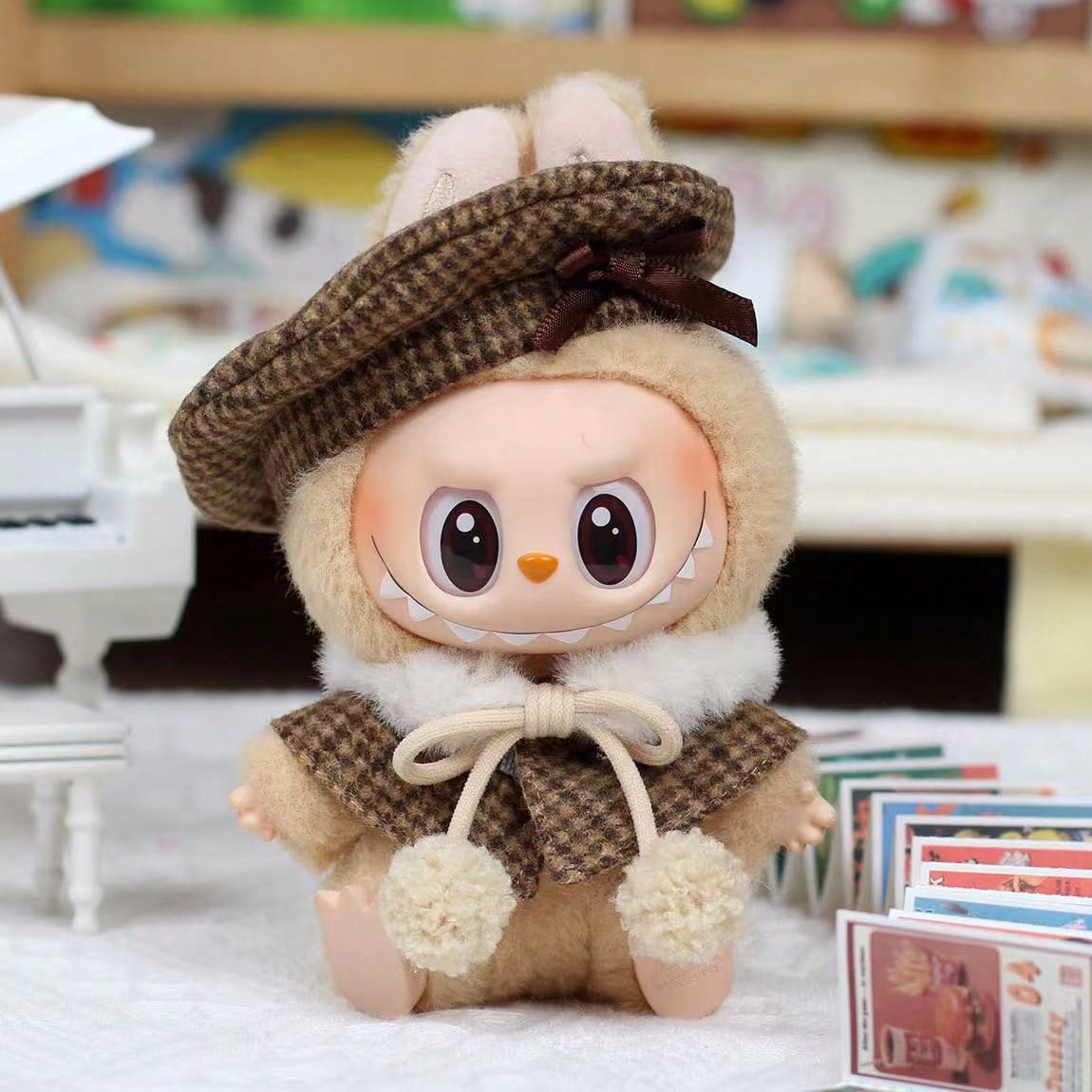 [Solo ropa] Percha para doll Labubu de 1ª y 2ª generación, incluye ...