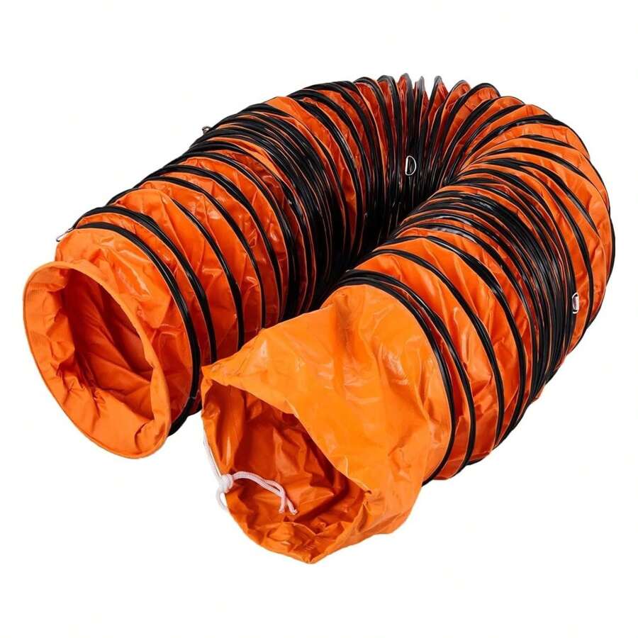 Flexible Duct Hose, 12 Inch 25 Ft HVAC Duct Hosing, Utility Blower ...