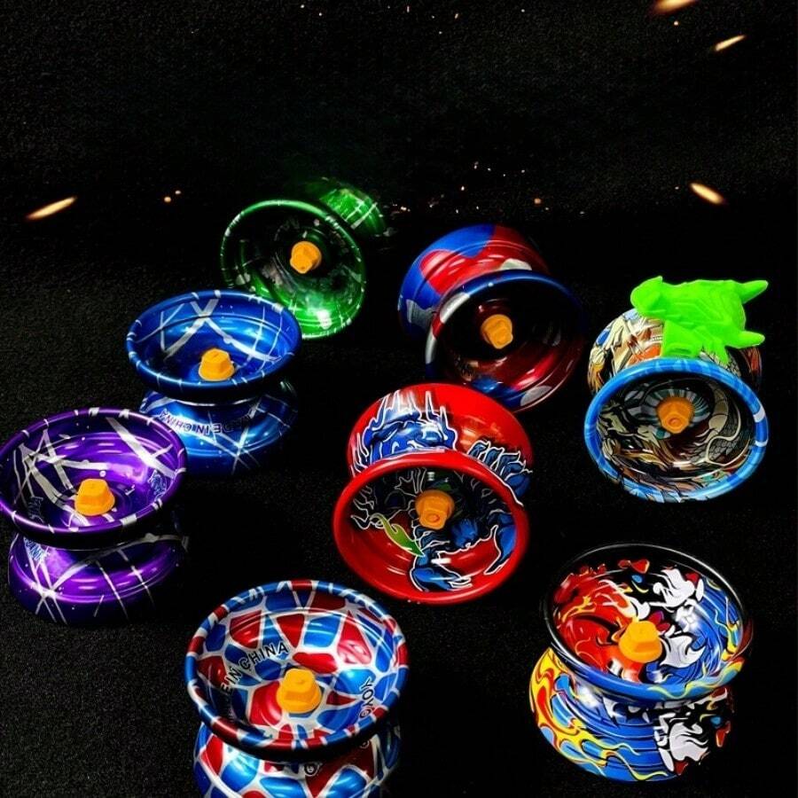 Aluminum Alloy Yo-Yo, Metal YOYO Starter, Sleep Wake Up Yo-Yo Ball ...