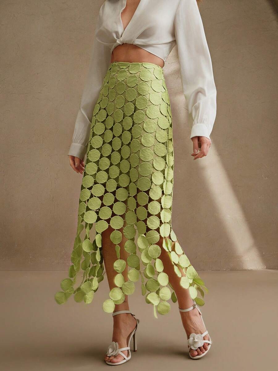 Anewsta Elegant,Holiday,Festival,Party Laser Cut Multi Circle Double ...