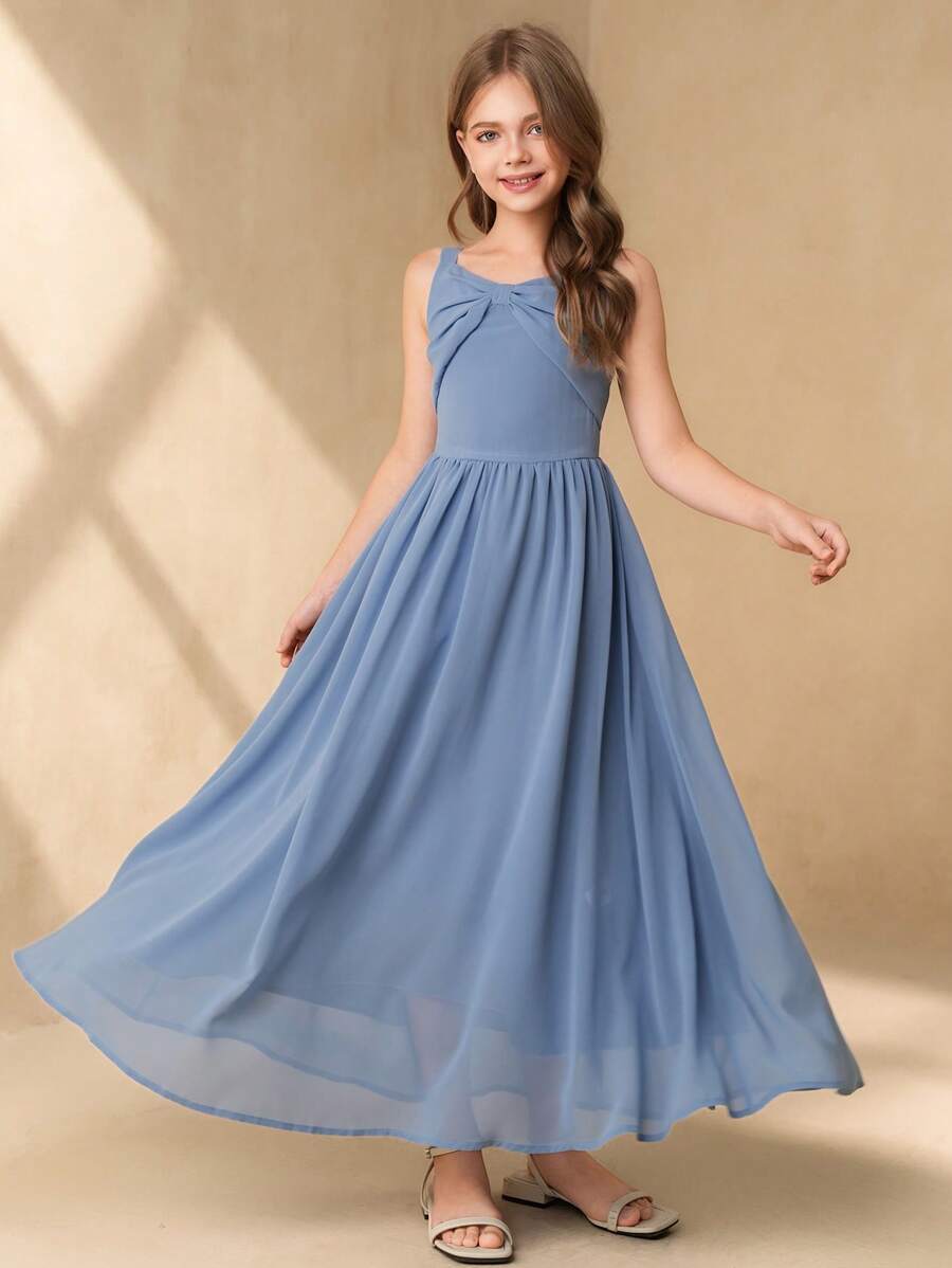 SHEIN 2025 Girls Children Violin Piano Performance Dress, Small Host ...