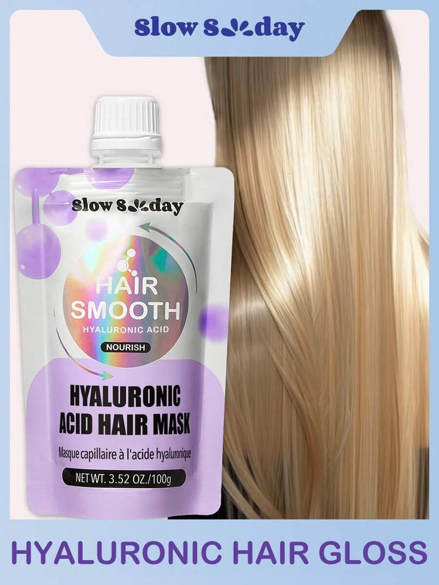 Slow Sunday™ Hyaluronic Acid Hair Mask, Protein-Rich Ingredients ...