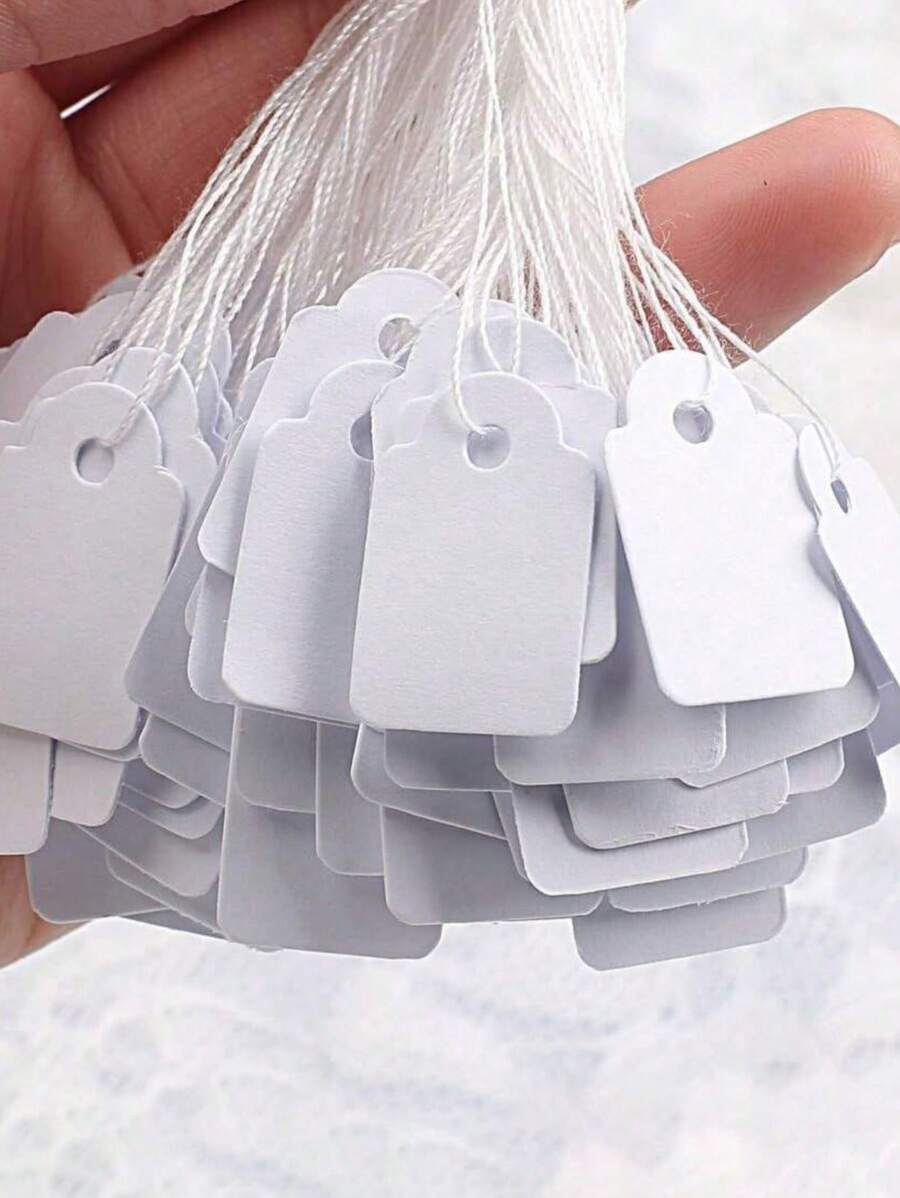 SHEIN 200 Price Tag Marker Tags Gift Tags With White String Attached ...