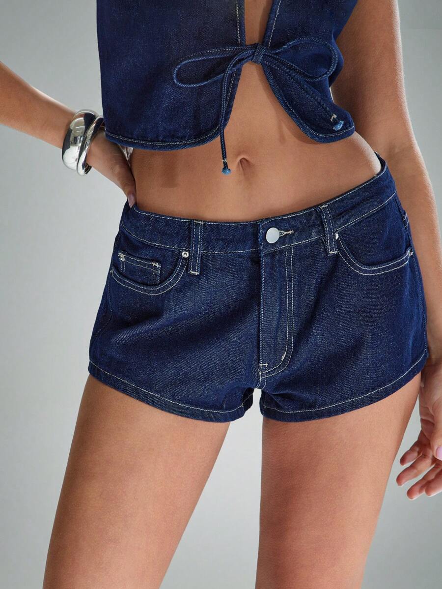 Denimoi Micro Mini Casual Denim Shorts For Summer Hot Shorts Mico Mini ...