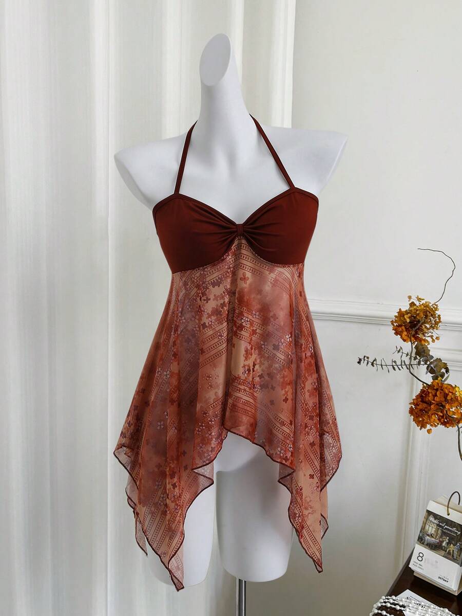 Sweetra Sexy Backless Spaghetti Strap Crop Top, Stylish Vacation Tube ...