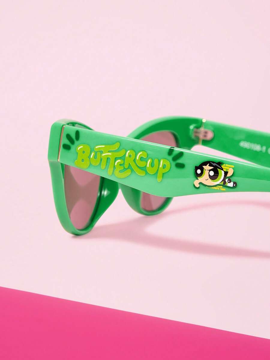 THE POWERPUFF GIRLS X SHEIN Occhiali da donna di moda con montatura a ...