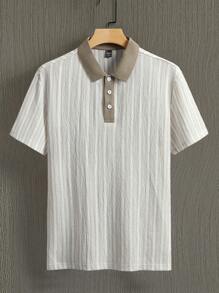 Manfinity Homme Men's Color Block Short Sleeve Casual/Work Polo Shirt for Sale Australia| New ...