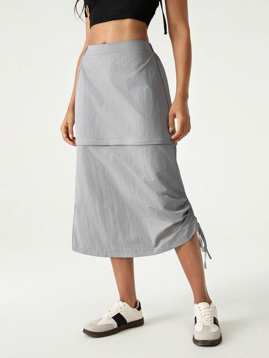 Hanevo Women Sports & Leisure Functional Detachable Skirt Sportwear For ...