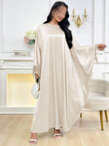 Al Najma Women's Leopard Print Tunic & Arabic Traditional Maxi Dress ...