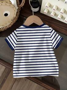 SHEIN Baby BoyCasual Cute Animal Tiger, Lion, Giraffe, Sloth Graphic ...