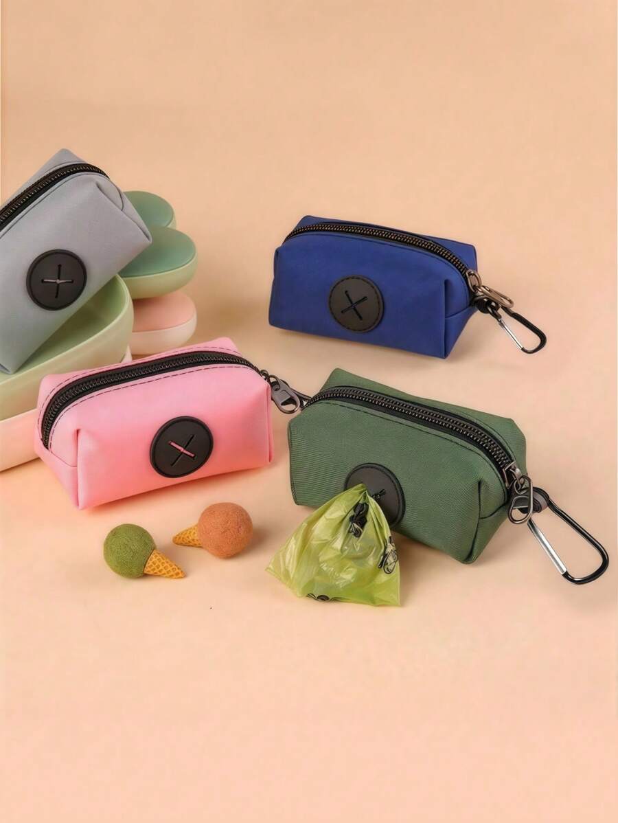 SHEIN Outdoor Dog Walking Poop Bag Holder, Pet Waste Bags Dispenser ...