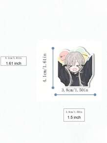 1 Pack Cartoon Graffiti Cross-Border Cartoon Stickers Sport Style ...