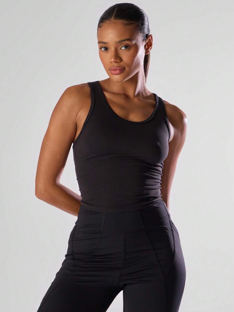 Musera Sport Rückenausschnitt Sport Top, aktiv, bequem für Training ...