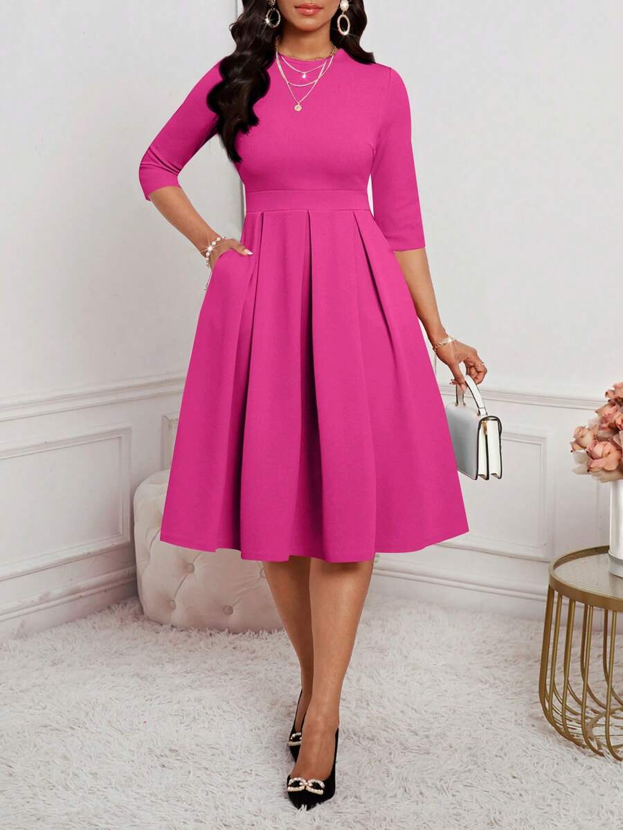 SHEIN Lady Spring, Summer, Autumn And Winter Elegant Office Party New ...