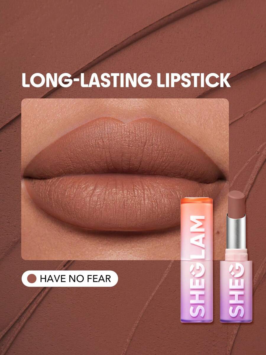 SHEGLAM Dynamatte Boom Long Lasting Matte Lipstick-Have No Fear 20 ...