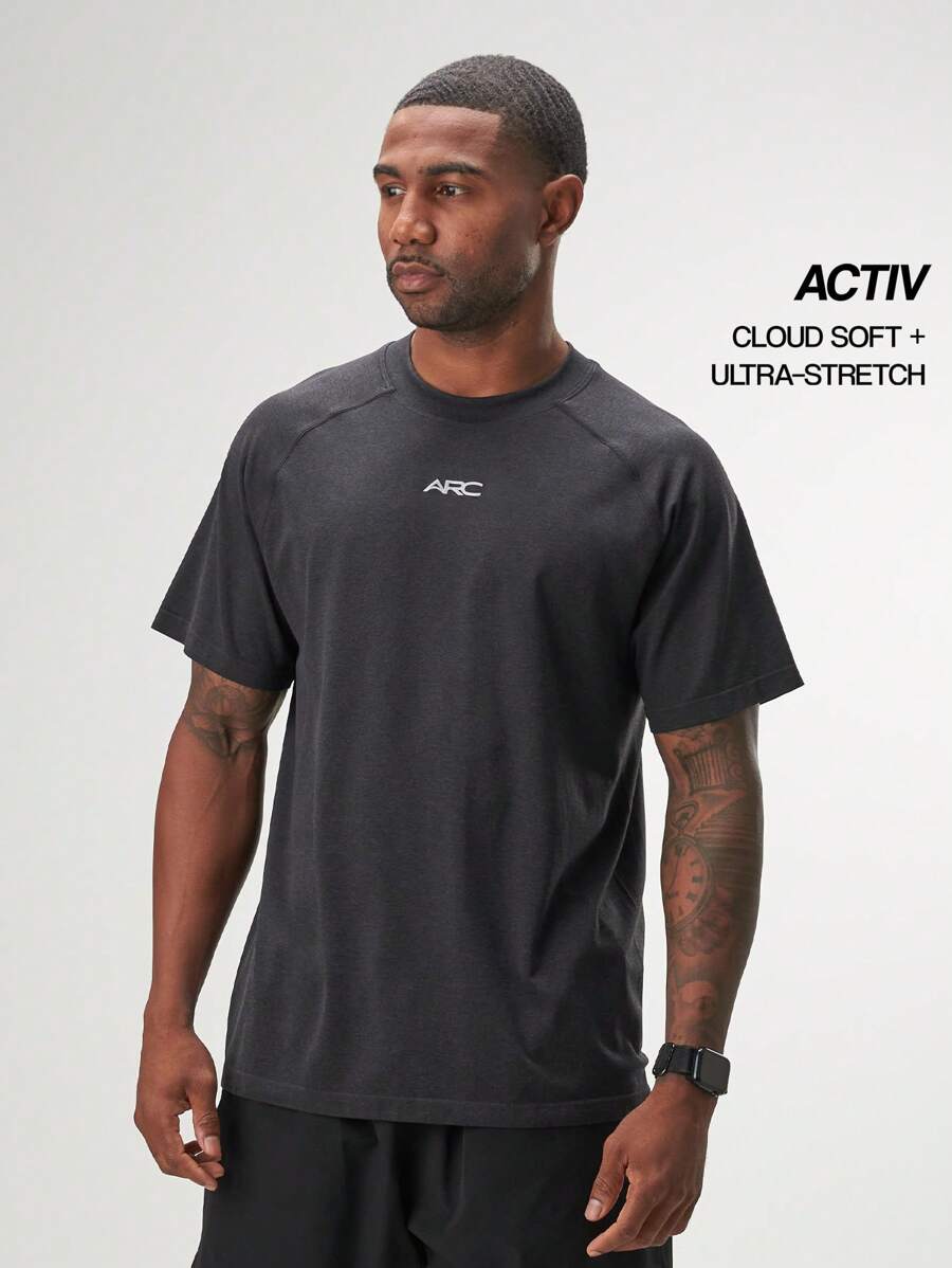 Zenith Seamless T-Shirt | SHEIN USA