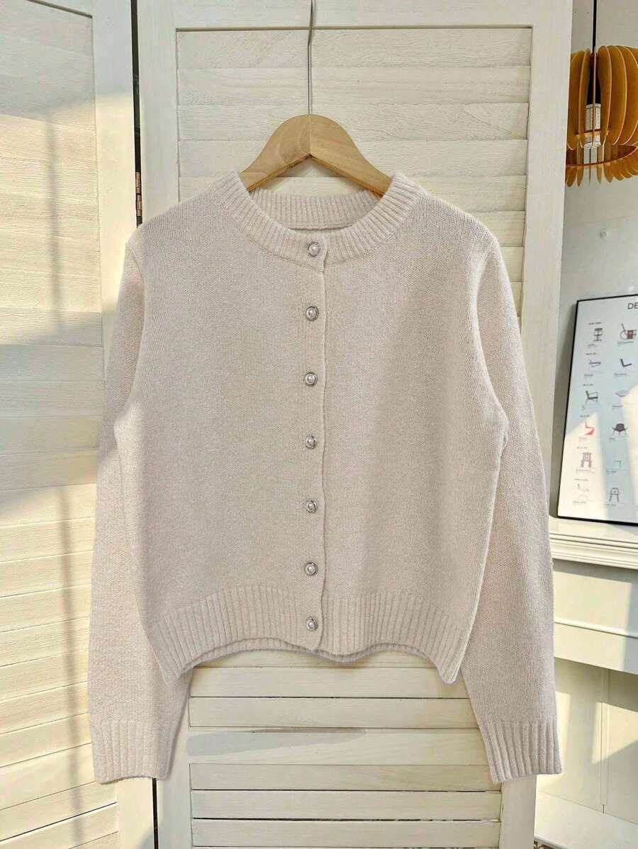 Franclia Women Elegant Simple Versatile Cardigan | SHEIN USA