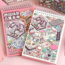 SHEIN 25 Sheets Pet Stickers + 20 Different Scene Mini Scenery Sticker ...