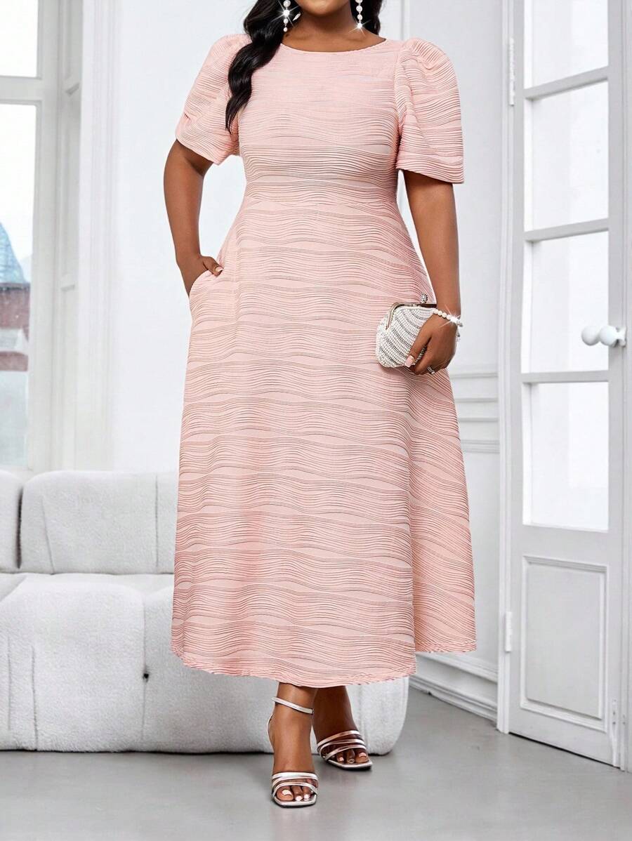 SHEIN Lady Spring, Summer, Autumn And Winter Elegant Rose Red Autumn ...