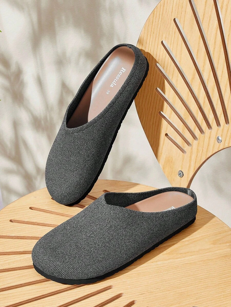 Ressula Women Fashionable Casual Flat Slip-On Mules | SHEIN USA