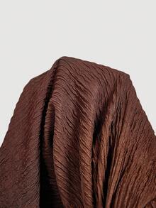 SHEIN MOD Pantaloni a zampa di elefante con cintura in vita, texture ...