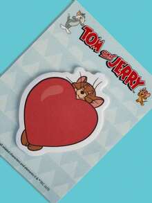 TOM & JERRY X SHEIN Sticky Notes Set-Cute Cartoon Memo Pads For Office ...