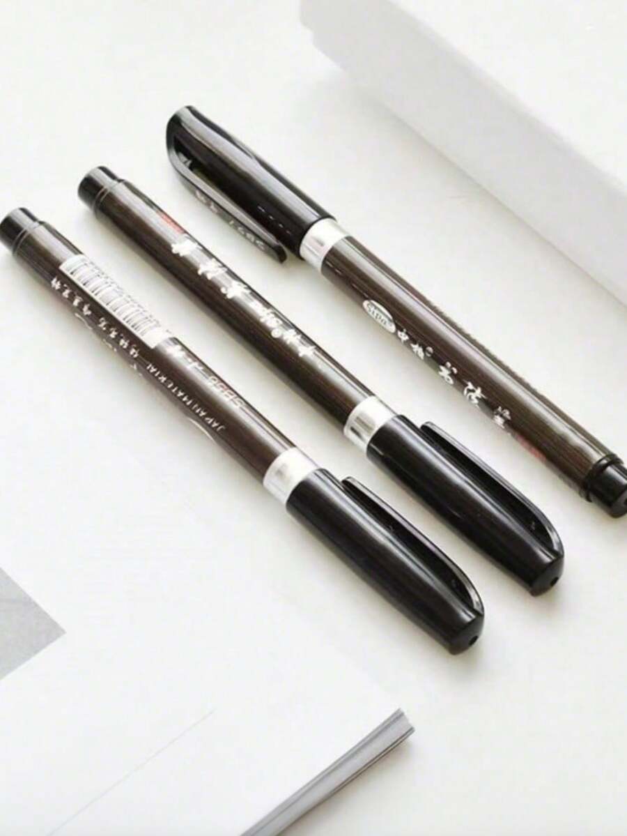 SHEIN Calligraphy Japanese Material Writing Brush Signature Chinese ...