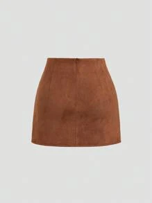 Sweetra Minifalda fruncida de estilo vintage italiano, diseño sexy de ...