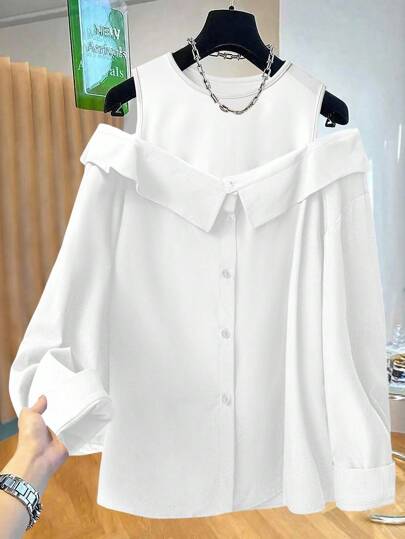 GlowEve CURVE Plus Size Women Casual Fashion Personalized Versatile ...