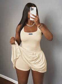Slaydiva Beige,Summer,Casual,Bussines,School,Back-To-School Women Mini ...