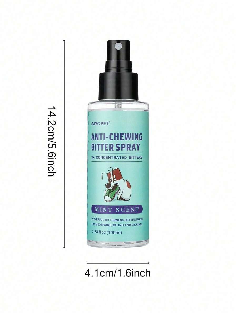 SHEIN 3 Peças/5 Peças Spray Antimastigação de PET para Cães, Pare de ...