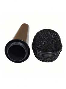 Microphone Prop - Fake Simulation Microphone Model For Home Bar Decor ...
