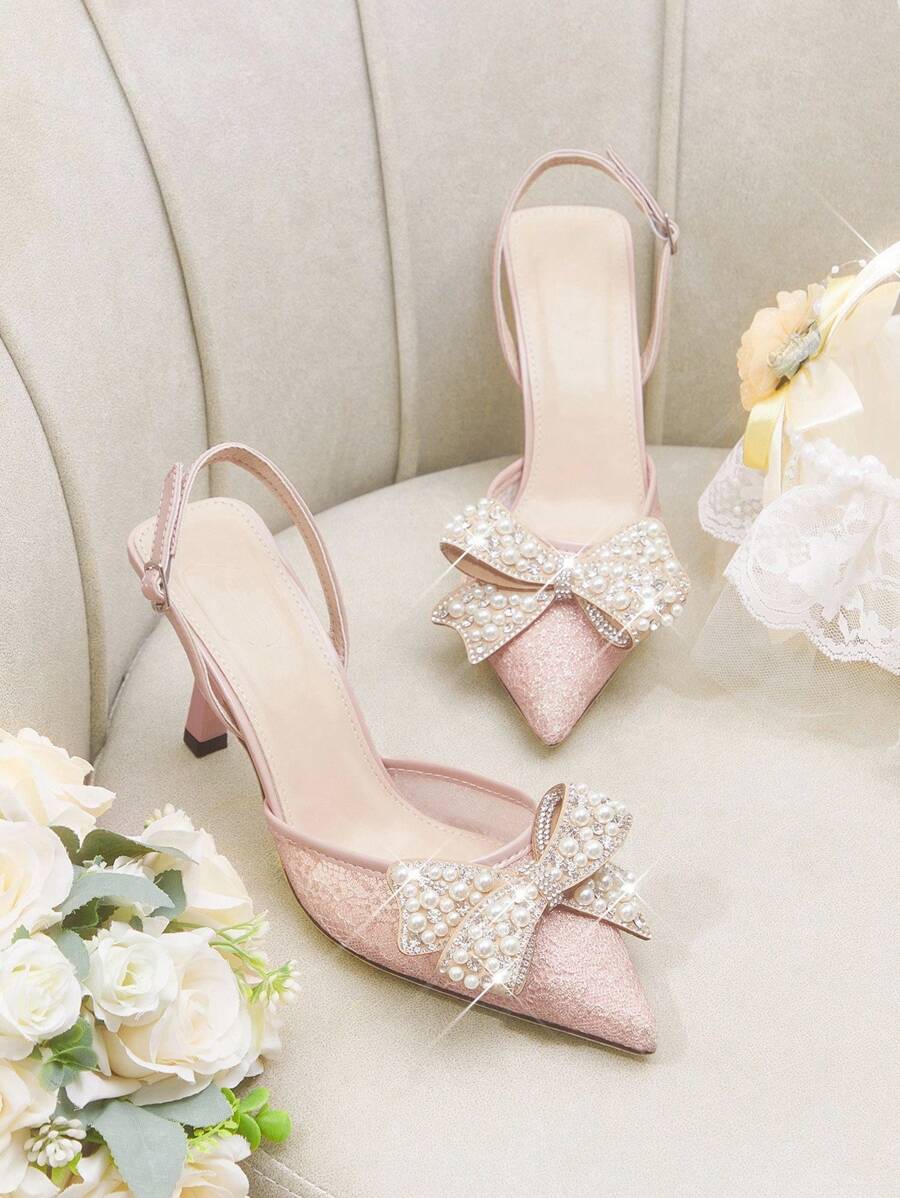 CUCCOO HITCHD Donne Pompe alla moda con decorazione in metallo e strass ...