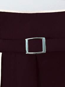 Franclia Women's Casual Commuter Contrast Trim Shorts | SHEIN USA