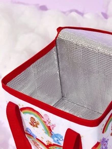 SHEIN X Care Bears 1 pieza Bolsa de almuerzo aislada con impresión de ...