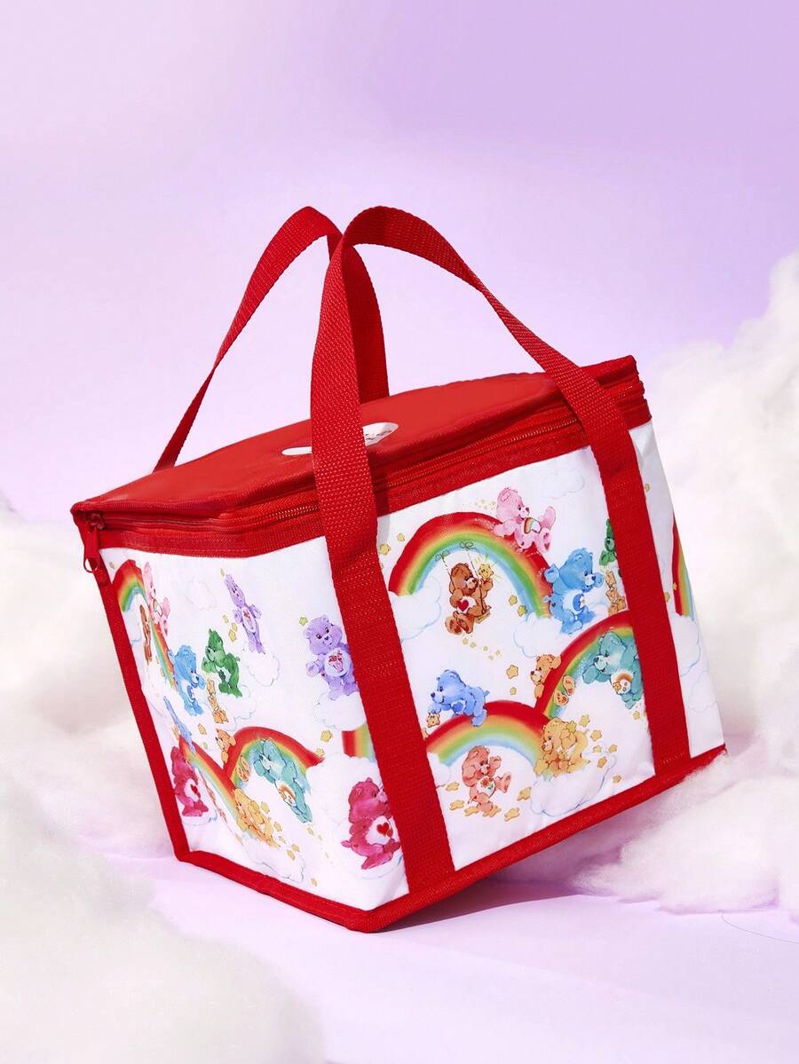 SHEIN X Care Bears 1 pezzo Borsa termica per il pranzo con stampa di ...