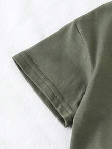 Playful Pals 2pcs/Set Toddler Boys' Casual Comfortable Graphic Print ...