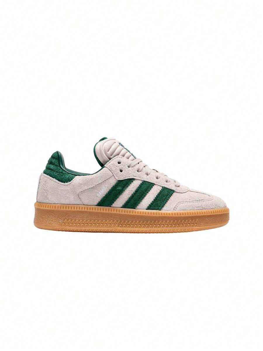 Adidas Samba XLG Men's Casual Sneakers Putty Grey / Collegiate Green ...