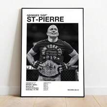1pc Wall Arts Posters Frameless Pop Black And White U-Ultimate Fighting ...