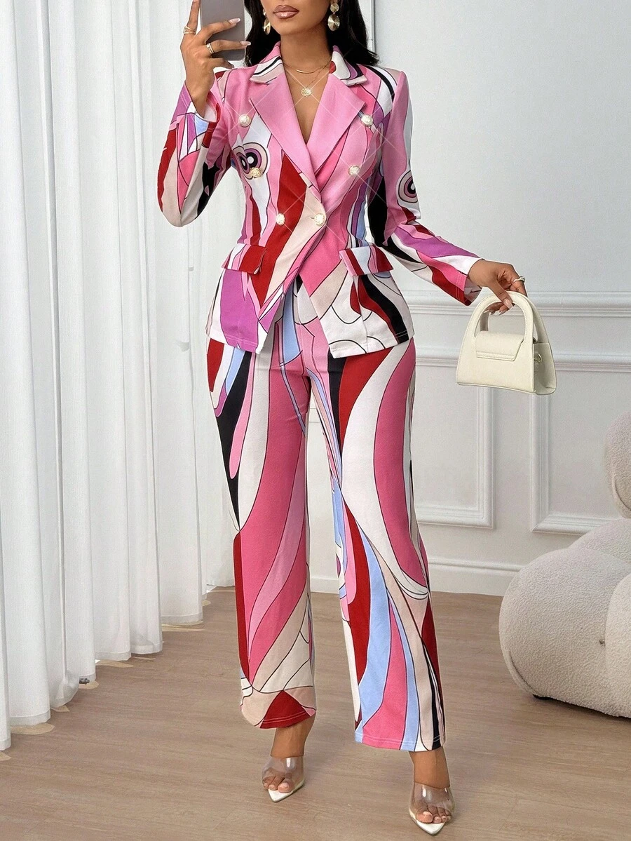 SHEIN Lady Women Suit Sets Business Casual Woman Work Clothes Women ...