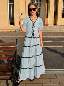 Firerie Kids Firerie Kids Nova Glow Tween Girl 2pcs/Set Elegant French ...