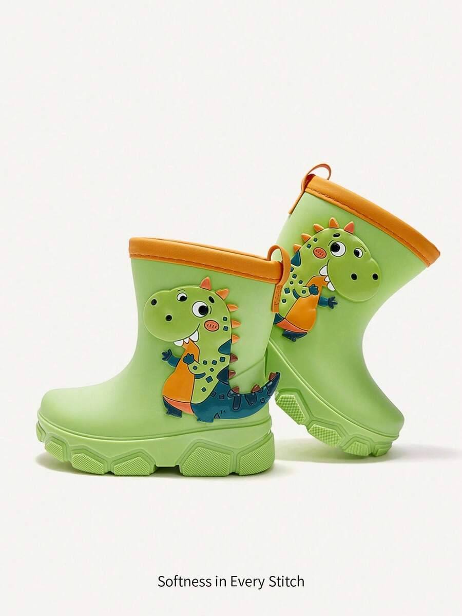 Cozy Pixies Um Par de Botas de Chuva de Dinossauro para Meninos, Todas ...
